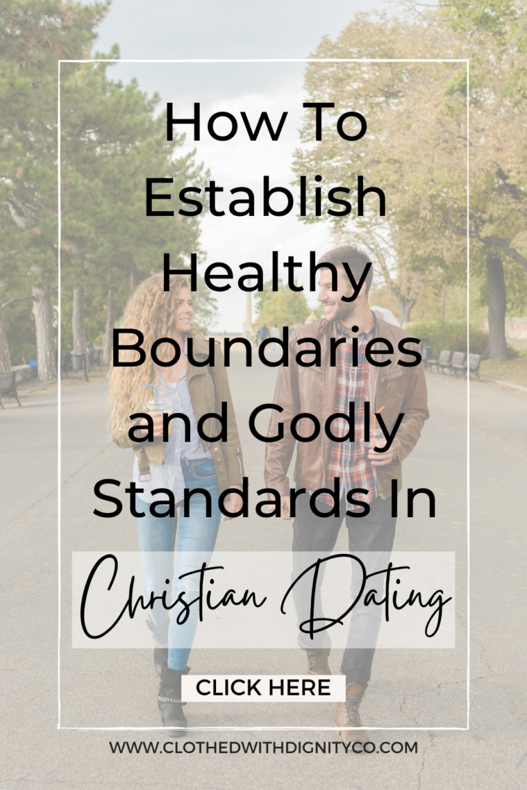 How To Establish Healthy Boundaries and Godly Standards In Christian ...